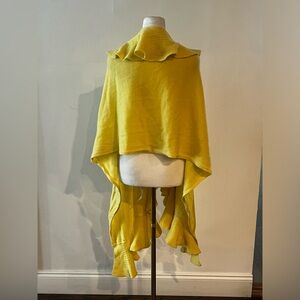 Magaschoni | Accessories | Magaschoni 0 Cashmere Long Ruffle Shawl ...